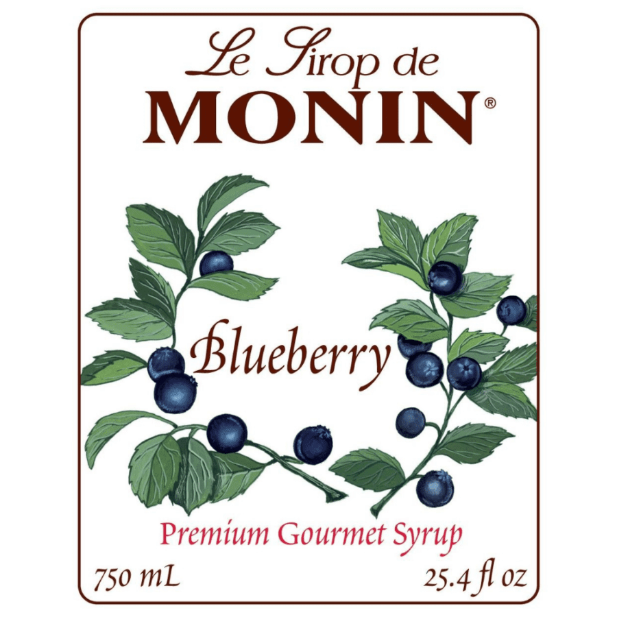 Jarabe Mora Azul (Blueberry) 750 ML. MONIN - The Coffee Break