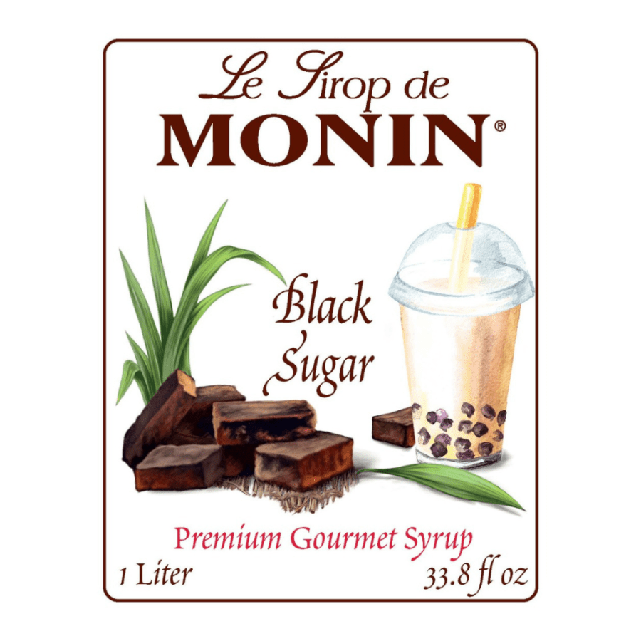 Jarabe Azúcar Negro Japones (Black Sugar) 1 LTO. MONIN - The Coffee Break